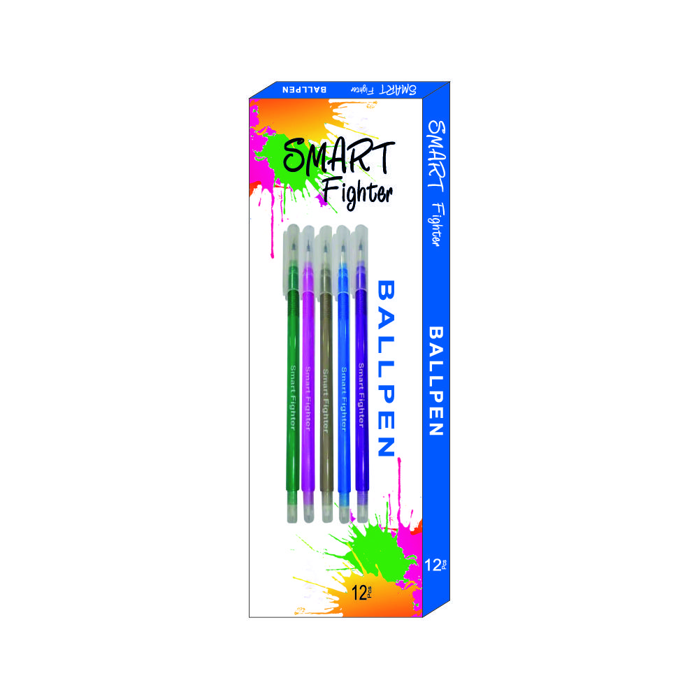 Smart Ball Point Pen Color body – Multi color – Smart Distribution LTD.